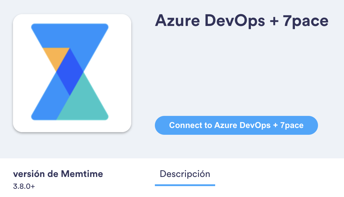 Cómo conectar Azure DevOps + 7pace a Memtime