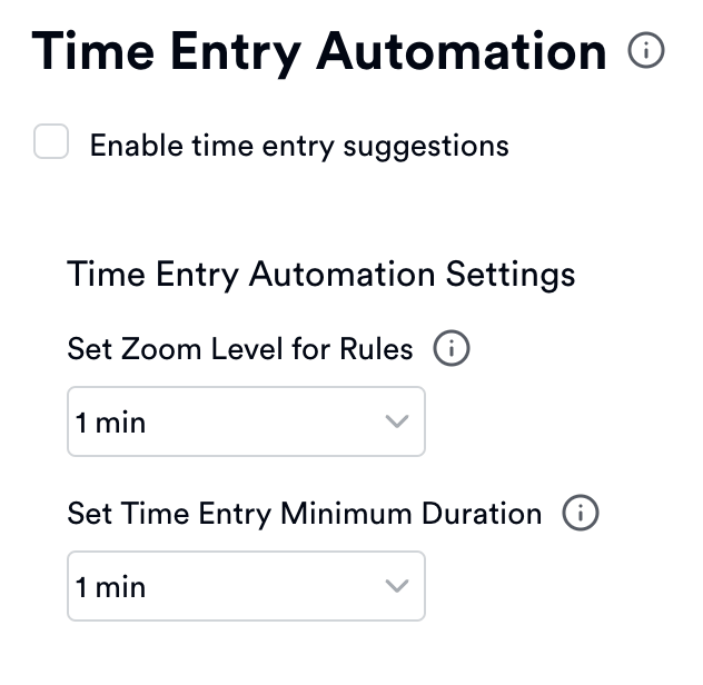 How to set Rules for Automatic Time Entries