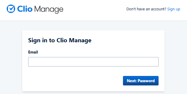How to connect to Clio