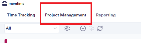 How can I create projects in Memtime?